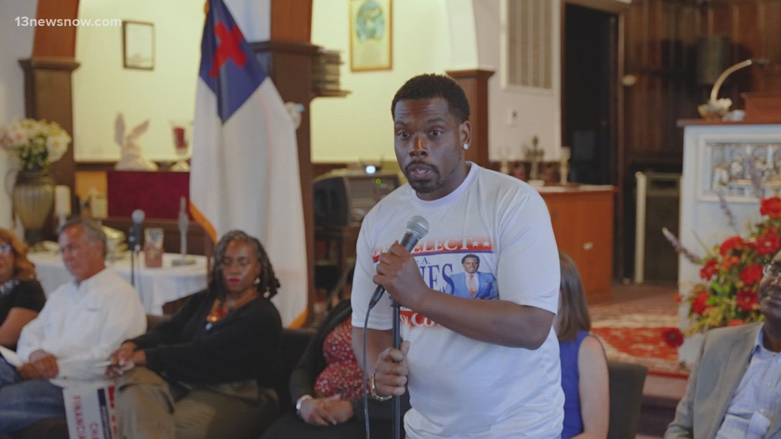 Portsmouth City Councilman De'Andre Barnes arrested Tuesday after ...