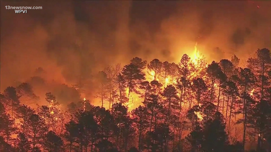 Wildfires force thousands of New Jersey residents to evacuate | 13newsnow.com
