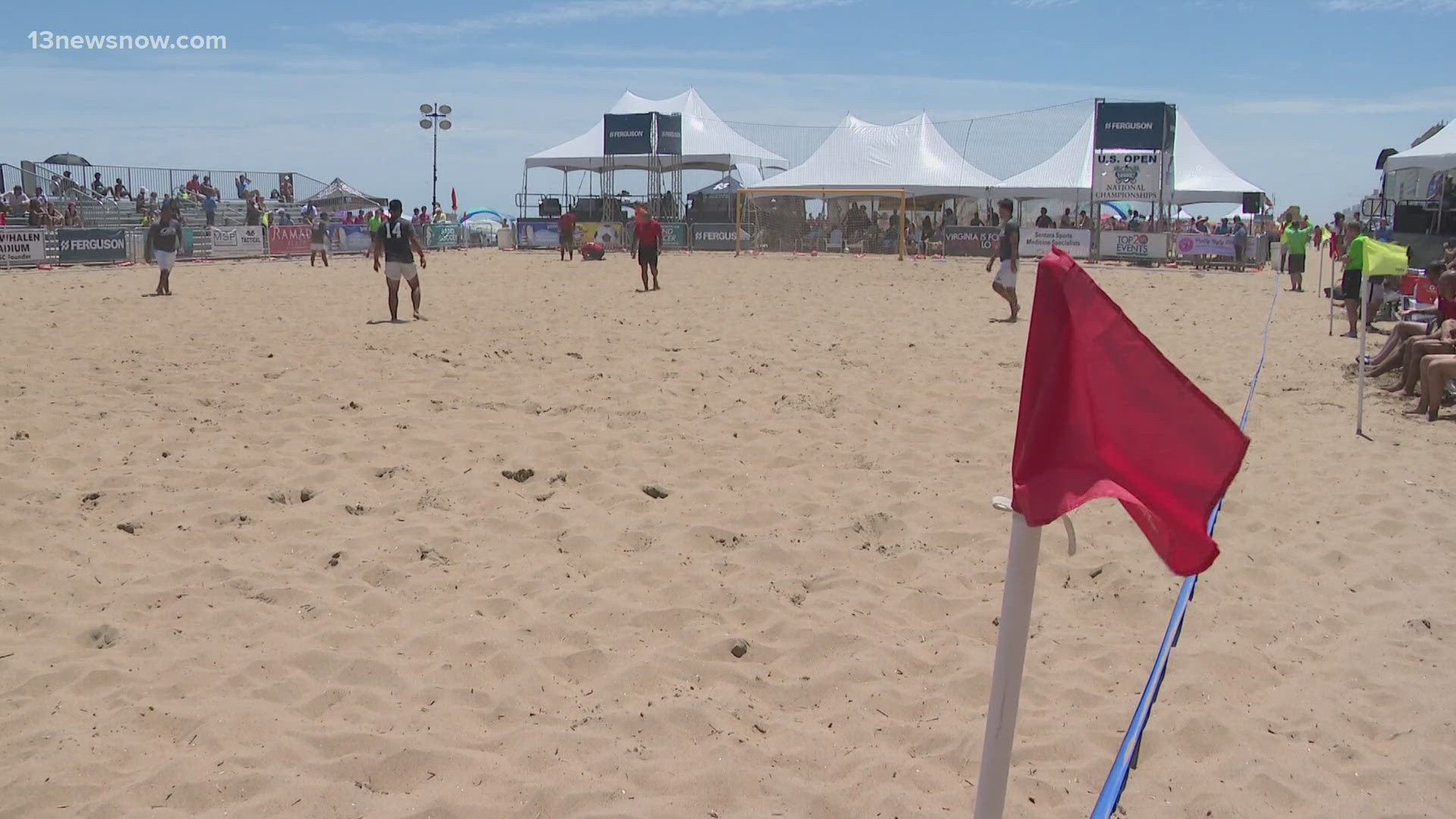 North American Sand Soccer Championships underway in Virginia Beach ...