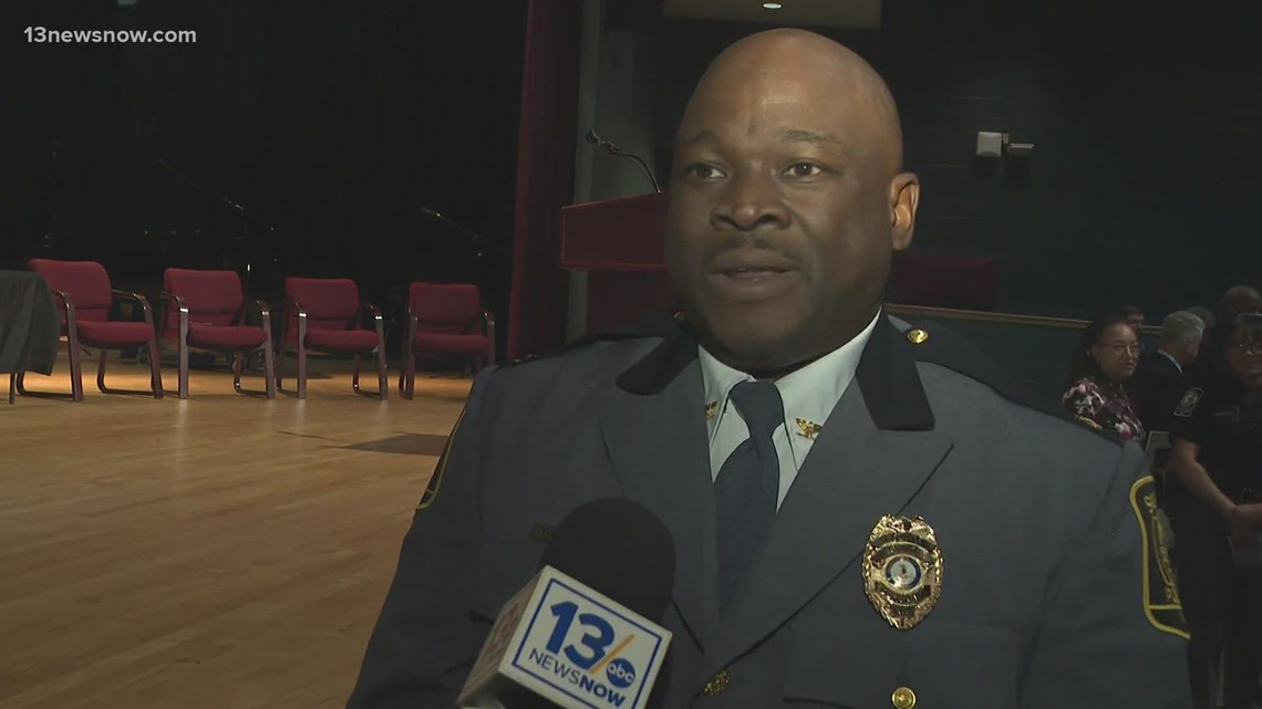 Suffolk police chief officially sworn into office | 13newsnow.com