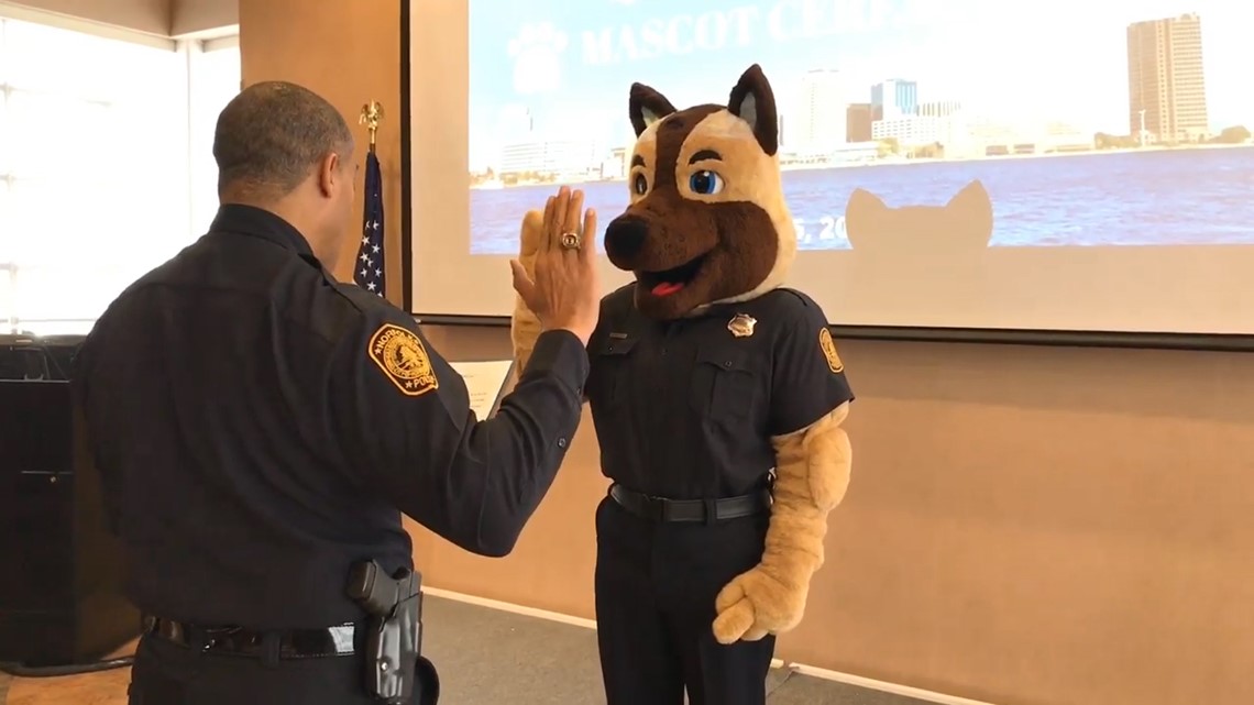Norfolk Police Department unveils its first mascot 'Justice ...