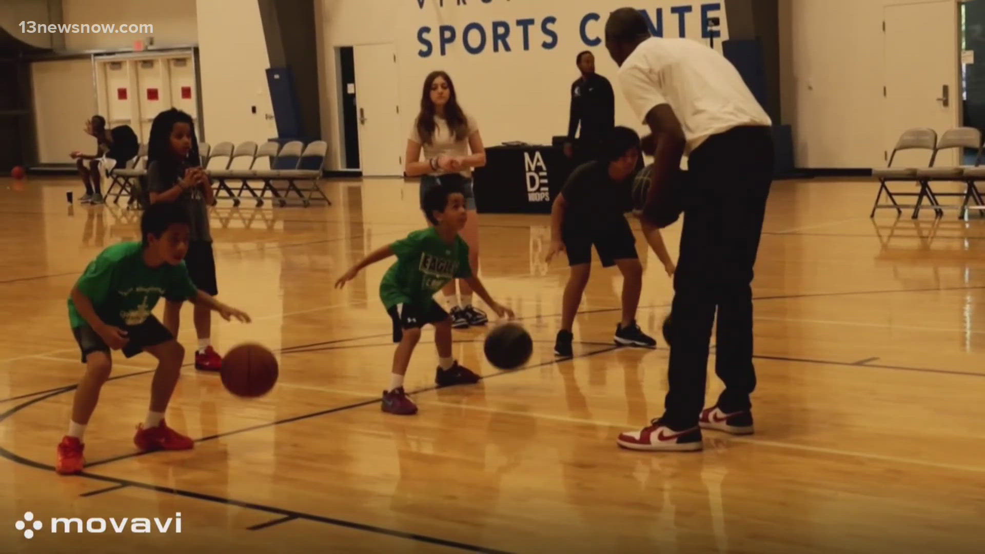 Former NBA star helping kids play big on and off the court | 13newsnow.com
