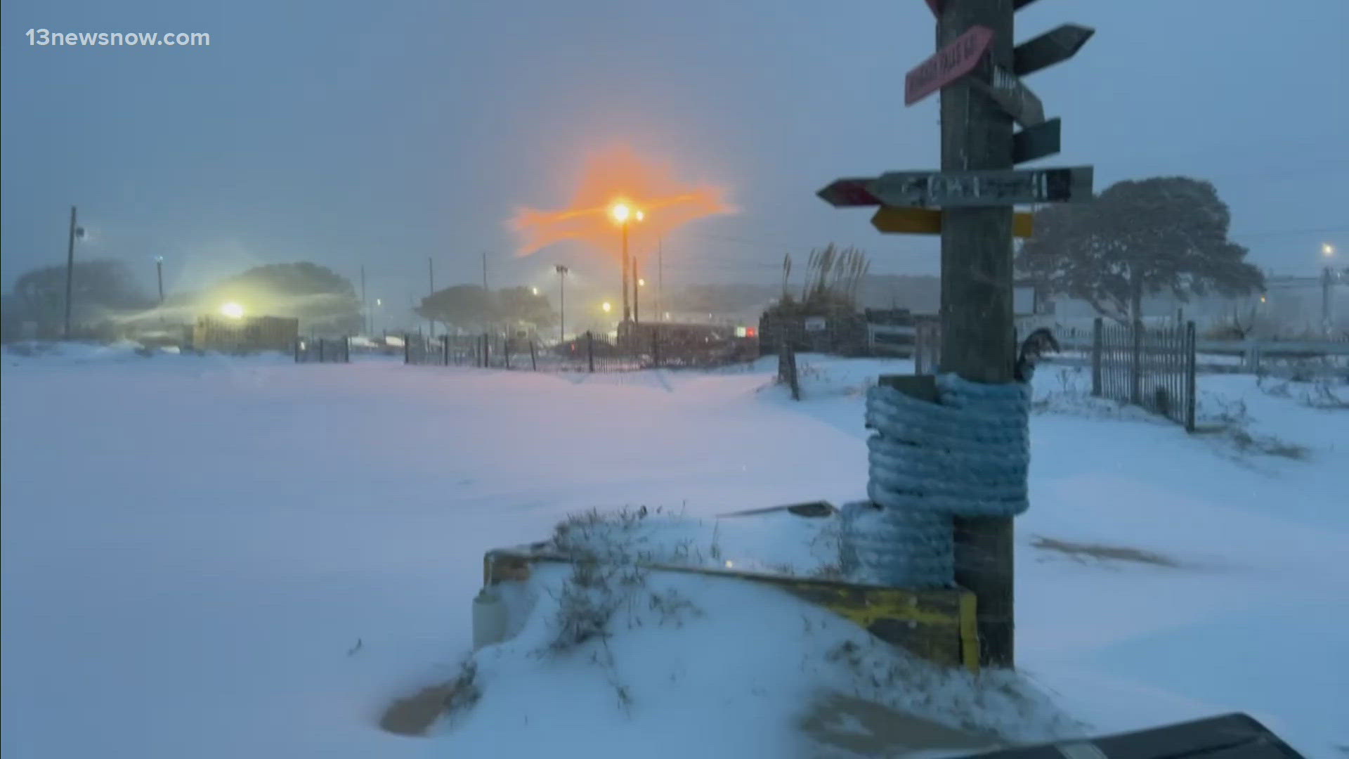 Snow impacts in Norfolk | 13newsnow.com