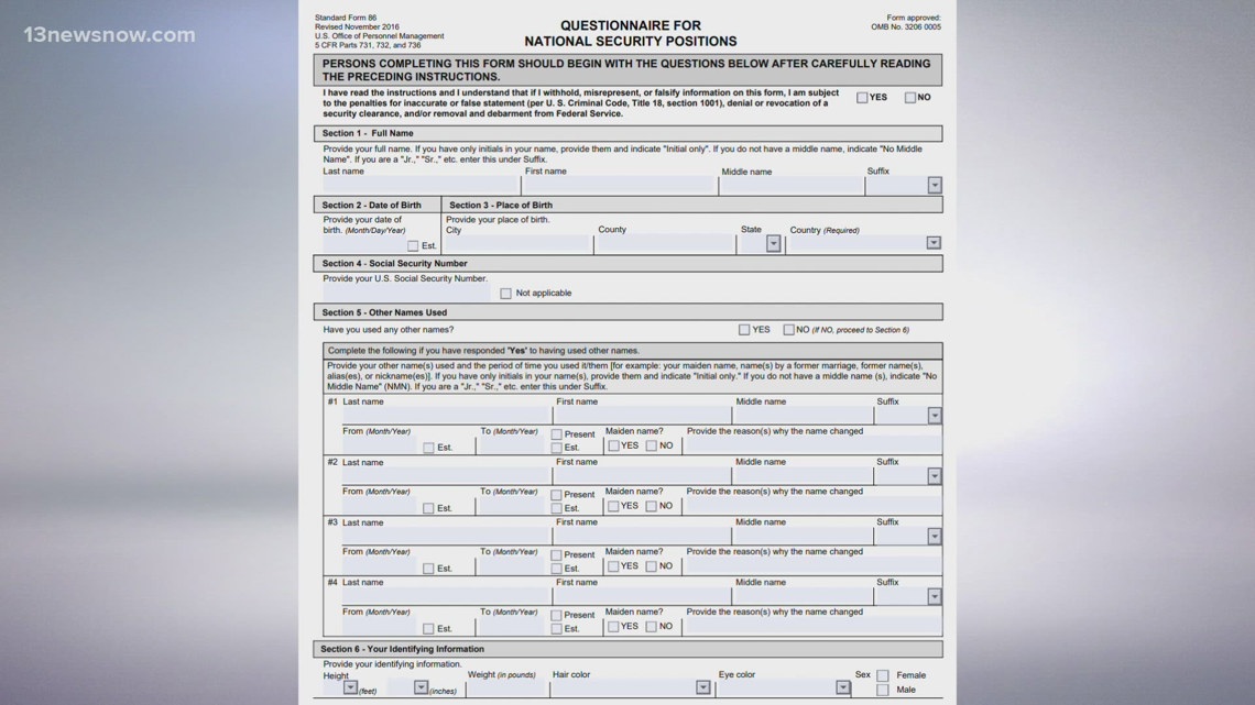 DOD under fire over background checks | 13newsnow.com