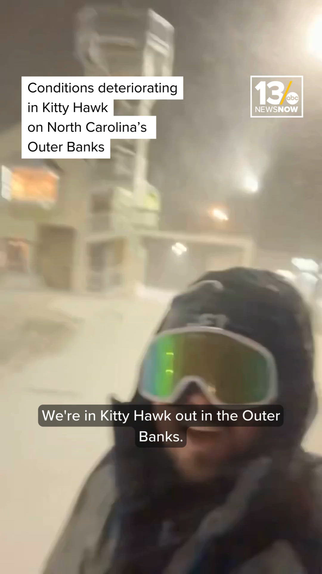 High winds, accumulating snow, bitter cold impacting Outer Banks ...