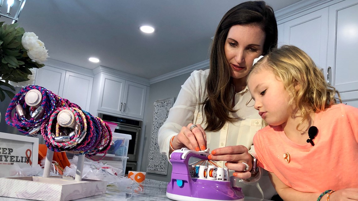 Five-year-old girl raises thousands to raise awareness for multiple ...