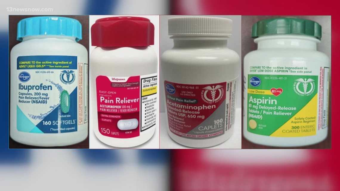 Kroger and Walgreens recall over-the-counter acetaminophen bottles ...