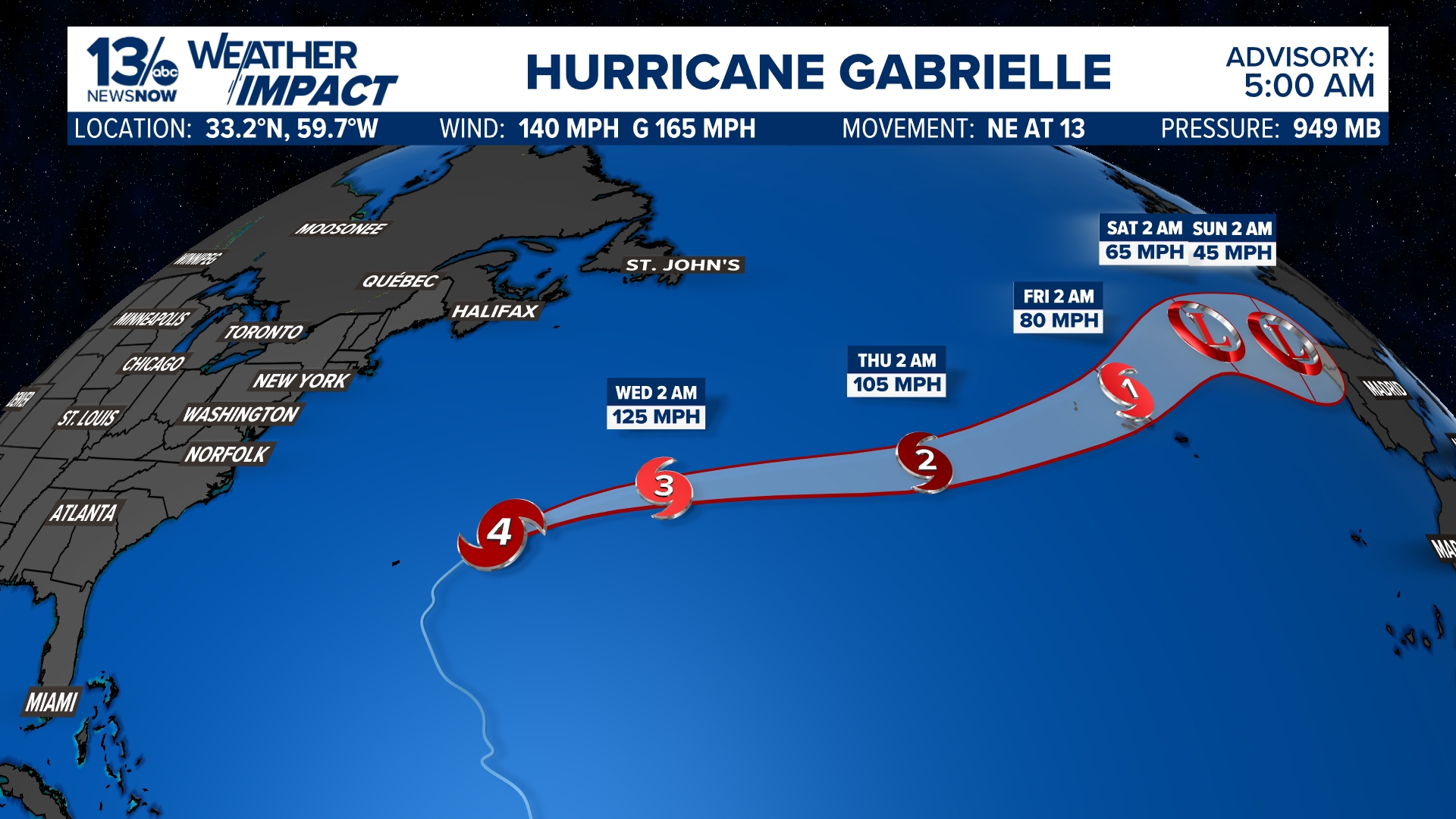 Why do hurricanes rotate counterclockwise and move from east to west ...