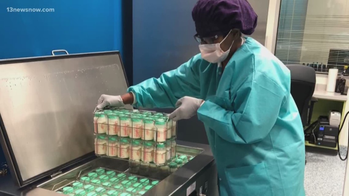 CHKD Milk Bank supports vulnerable babies with donations | 13newsnow.com