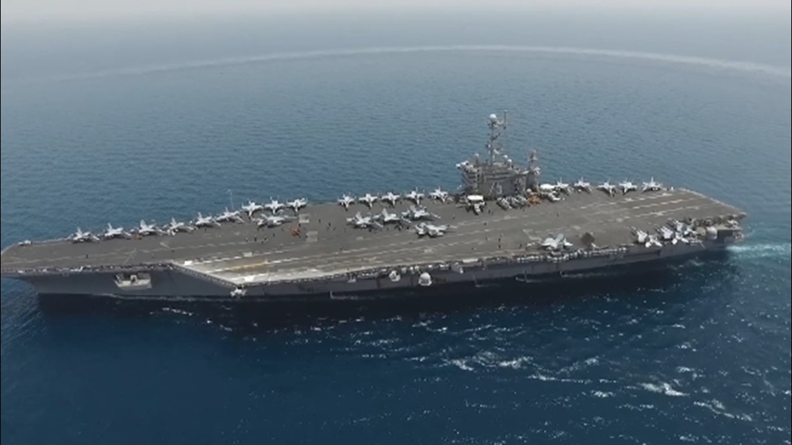 USS Truman back at sea after emergency repairs, leadership change ...