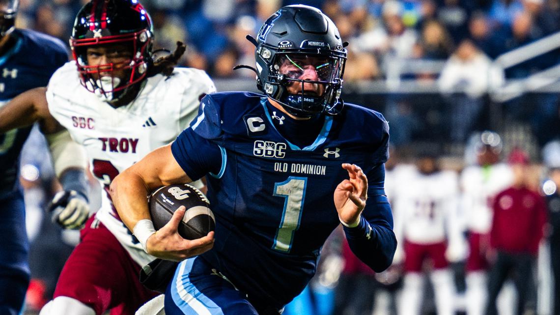 ODU quarterback Colton Joseph to enter transfer portal: source ...