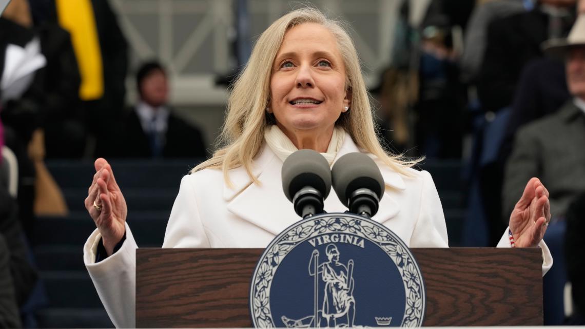 Abigail Spanberger becomes Virginia's 1st female governor in historic ...