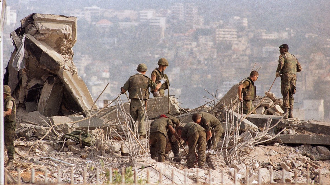 40 years after 1983 Beirut explosion, US troops again deploying ...