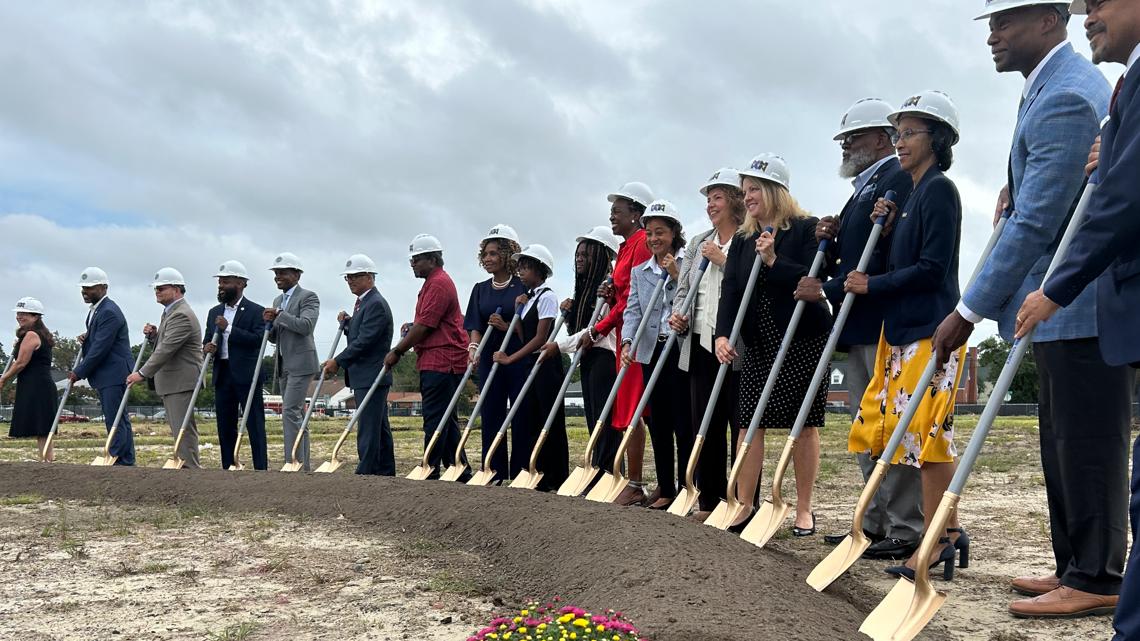 Newport News Public Schools breaks ground on new Huntington Middle ...