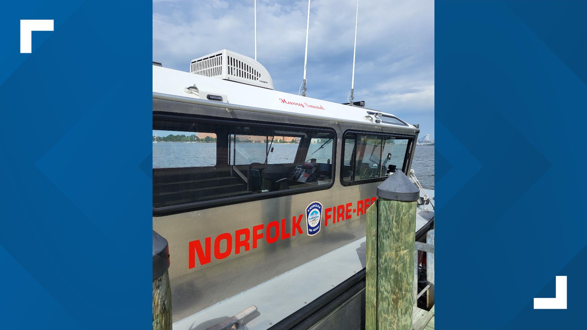 Norfolk Fire-Rescue fireboat honors 1st African American hired ...