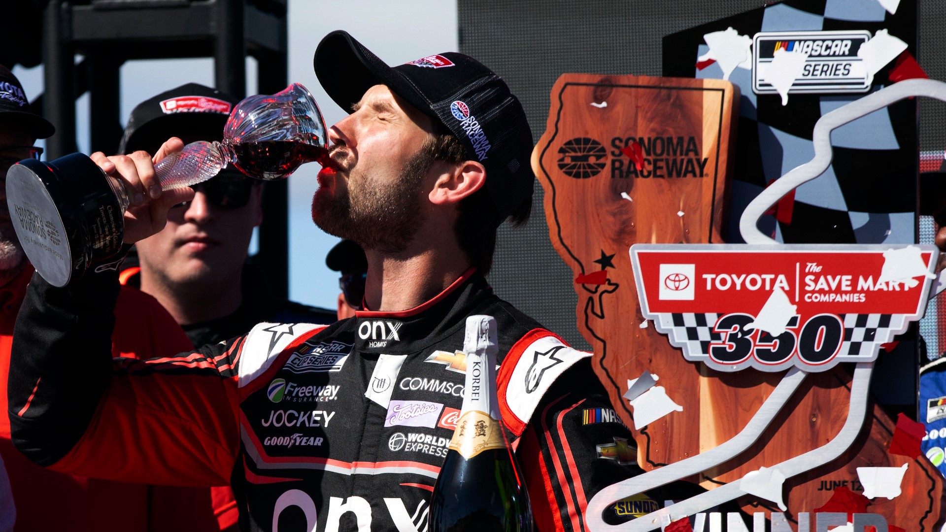 Daniel Suárez grabs historic NASCAR Cup Series win at Sonoma ...