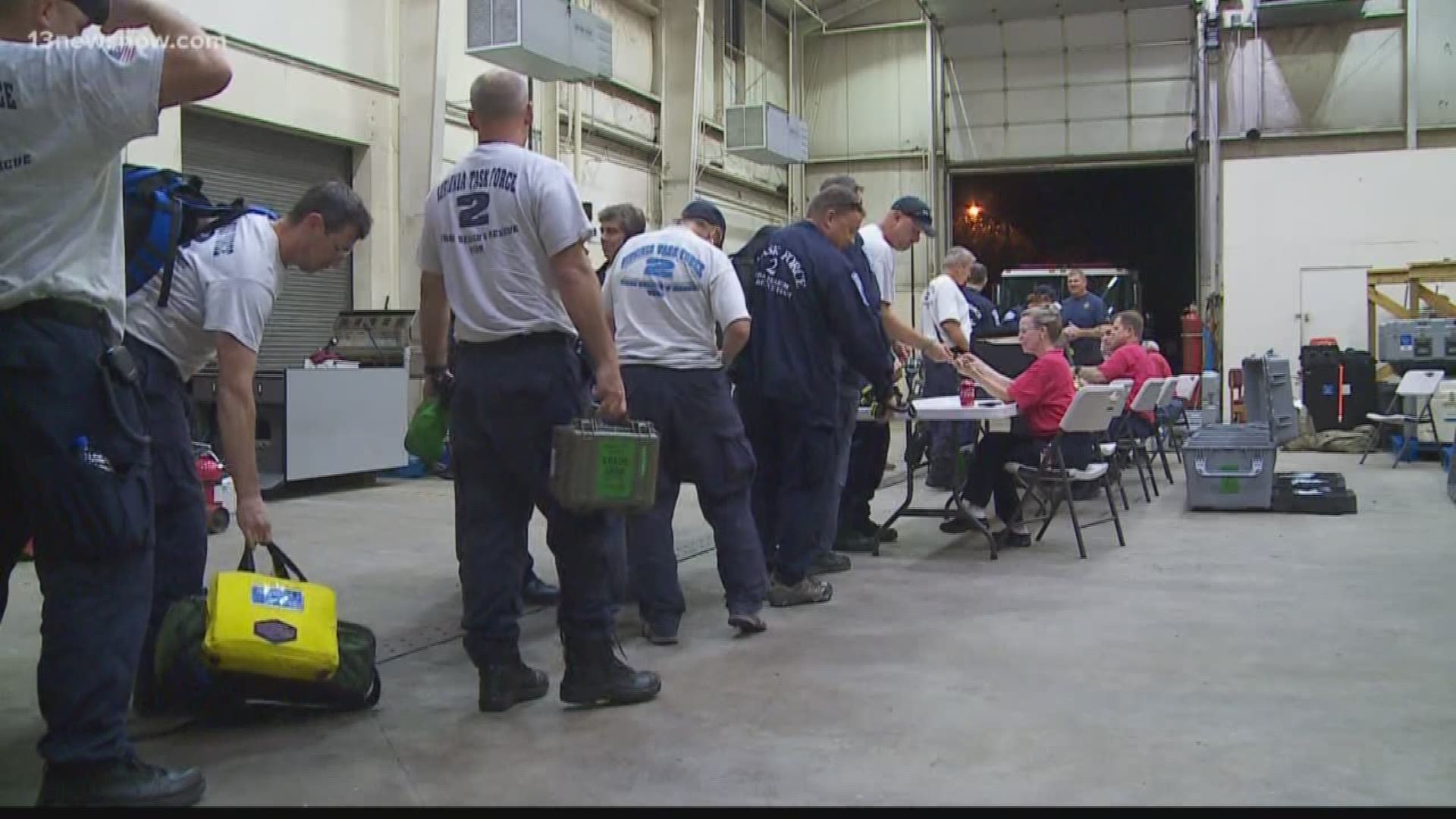 Virginia Task Force 2 returns to Virginia Beach after Florence recovery ...