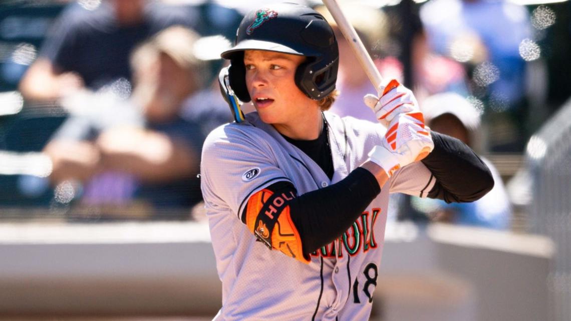 Tides second baseman Jackson Holliday | 13newsnow.com