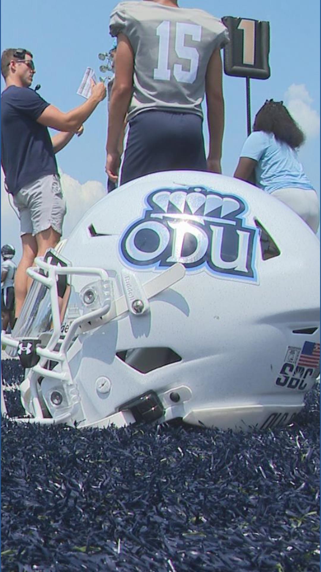 ODU Monarchs hold first official fall football practice | 13newsnow.com