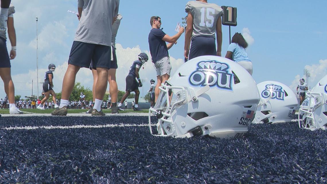 ODU Monarchs hold first official fall football practice | 13newsnow.com