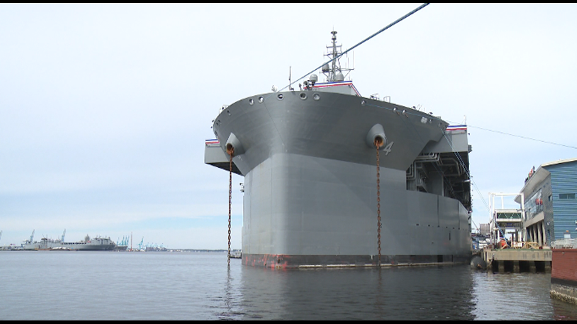 Navy commissions USS Hershel "Woody" Williams | 13newsnow.com