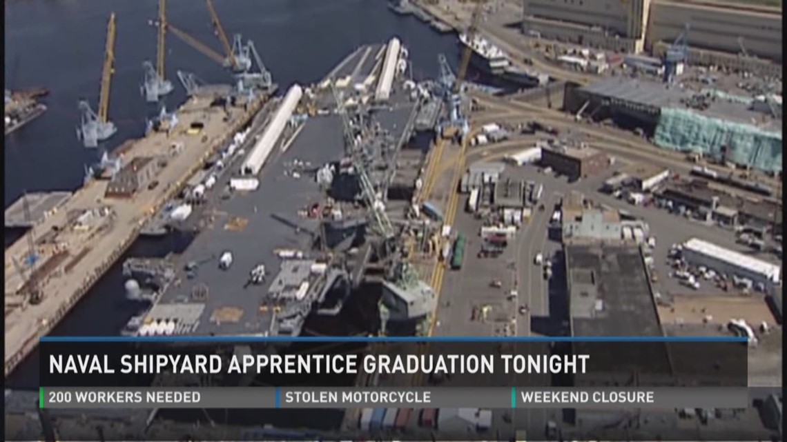 Naval Shipyard apprentice graduation Thursday night | 13newsnow.com