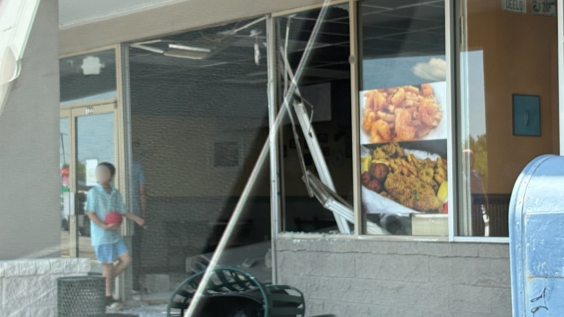 Vehicle crashes into Virginia Beach business, no injuries reported ...
