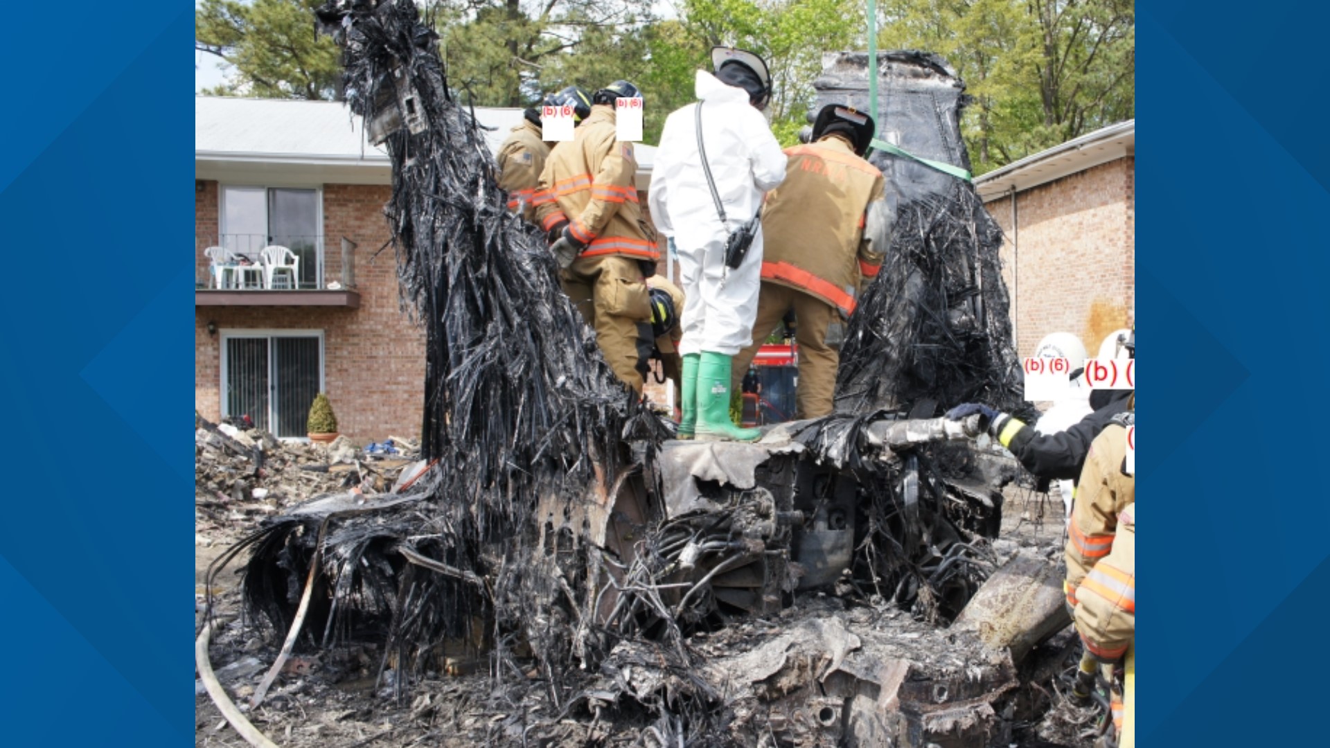 Navy Jet Crash Aftermath | 13newsnow.com