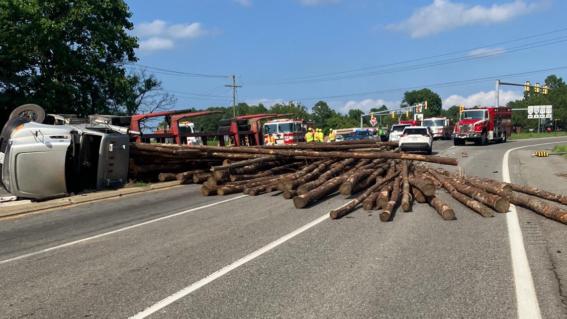 Logging Truck Accident