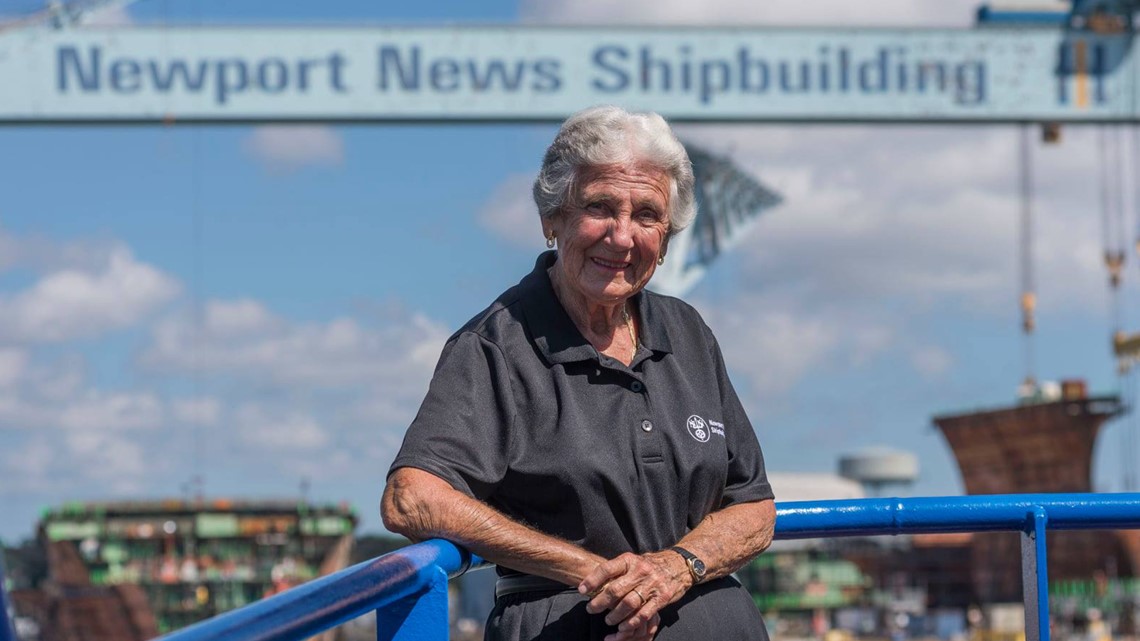 Longest-serving female shipbuilder at NNS passes away | 13newsnow.com