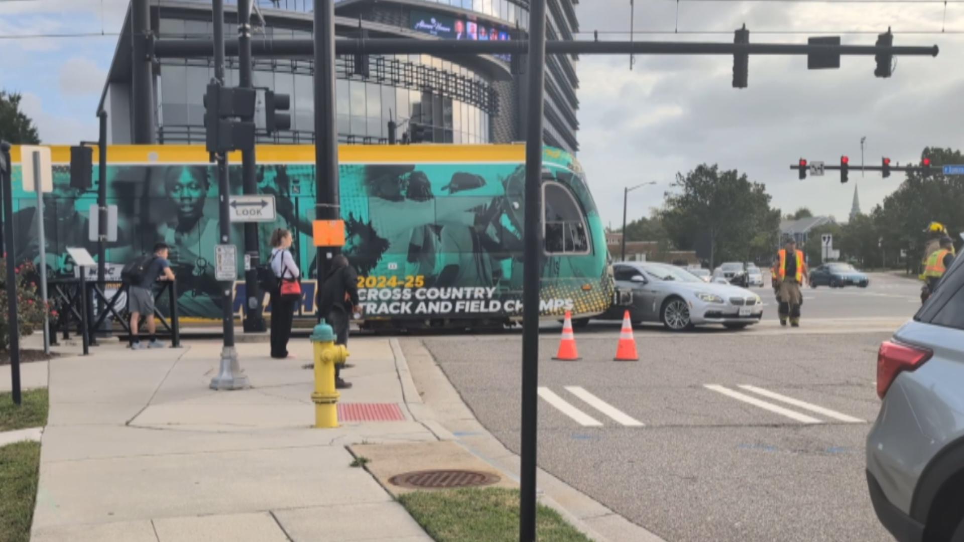 Train and car crash disrupts traffic at Colley Ave | 13newsnow.com