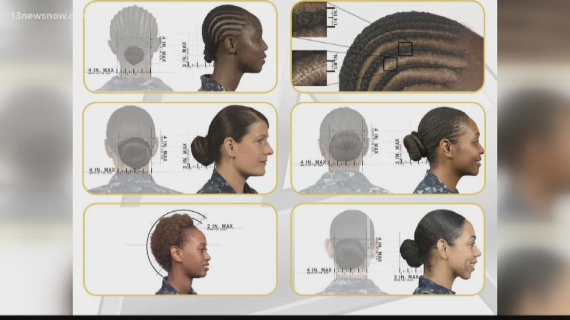 US Navy now allows women to wear ponytails, lock hairstyles | 13newsnow.com