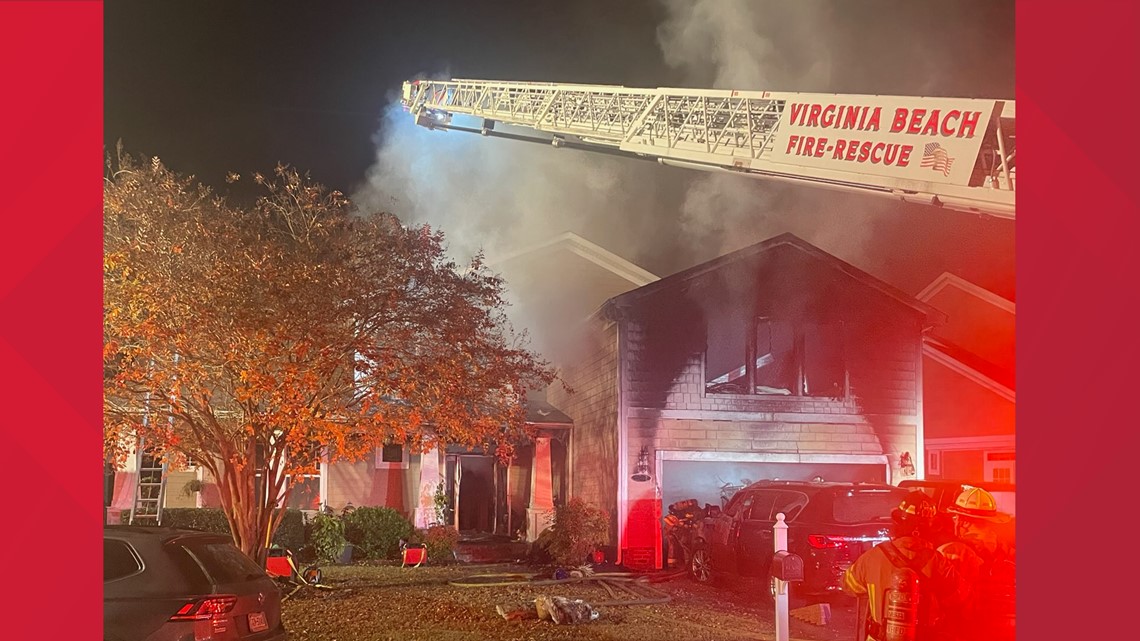 Virginia Beach house fire kills cat and injures 3 people | 13newsnow.com