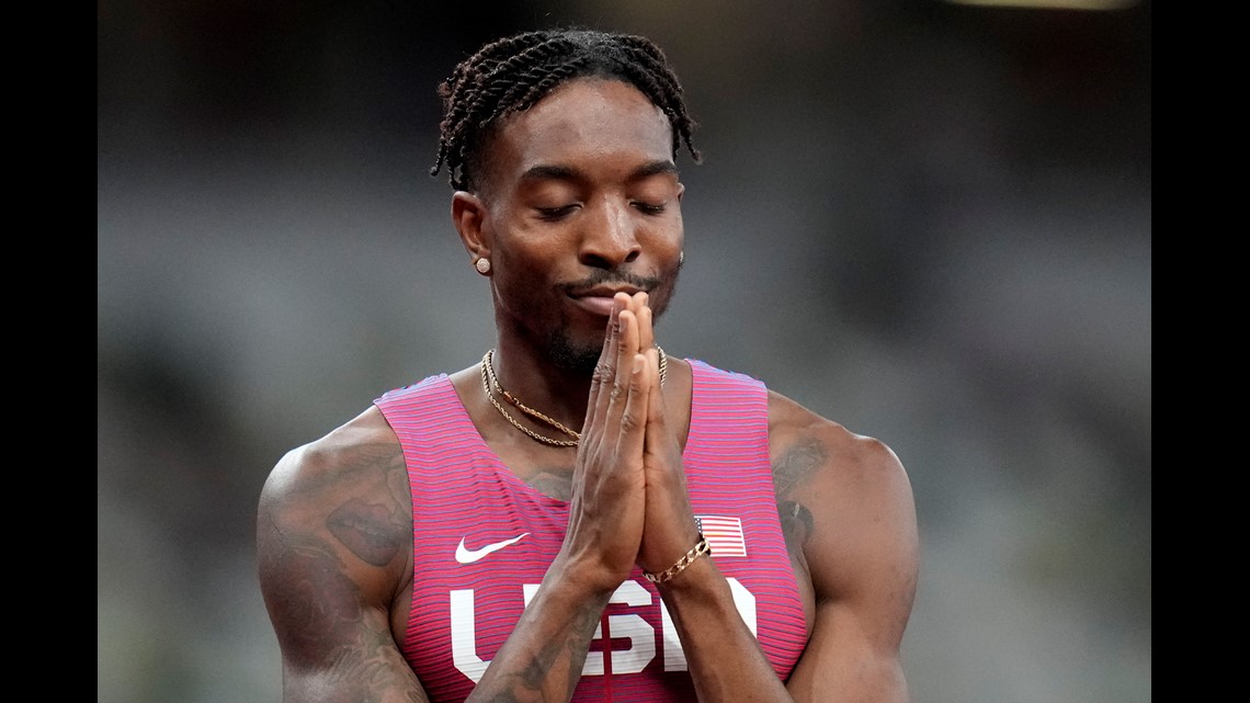 Michael Cherry is 400 meters away from Olympic gold | 13newsnow.com