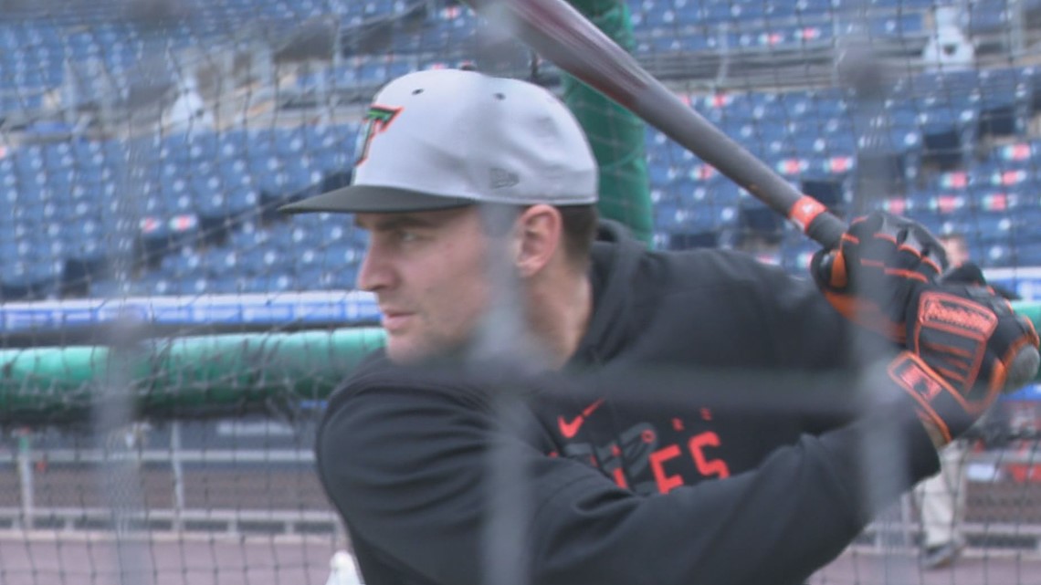Tides outfielder Cowser swinging a torrid bat | 13newsnow.com