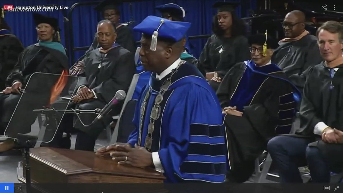 Darrelll Williams inaugurated as Hampton University's president ...
