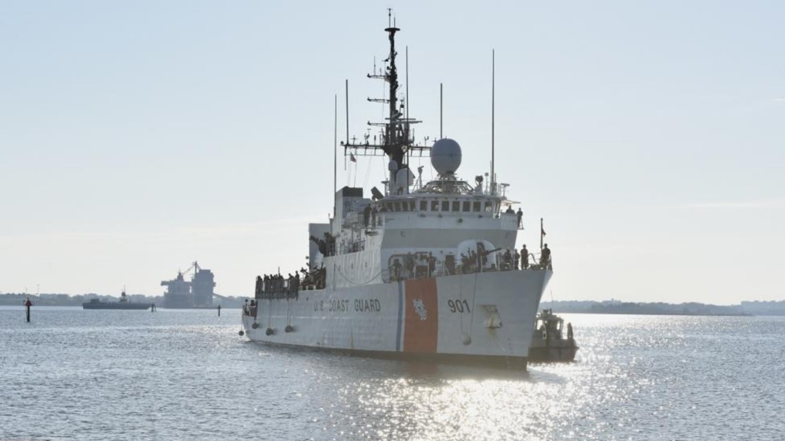 USCGC Bear, Legare both return to Portsmouth after months at sea ...