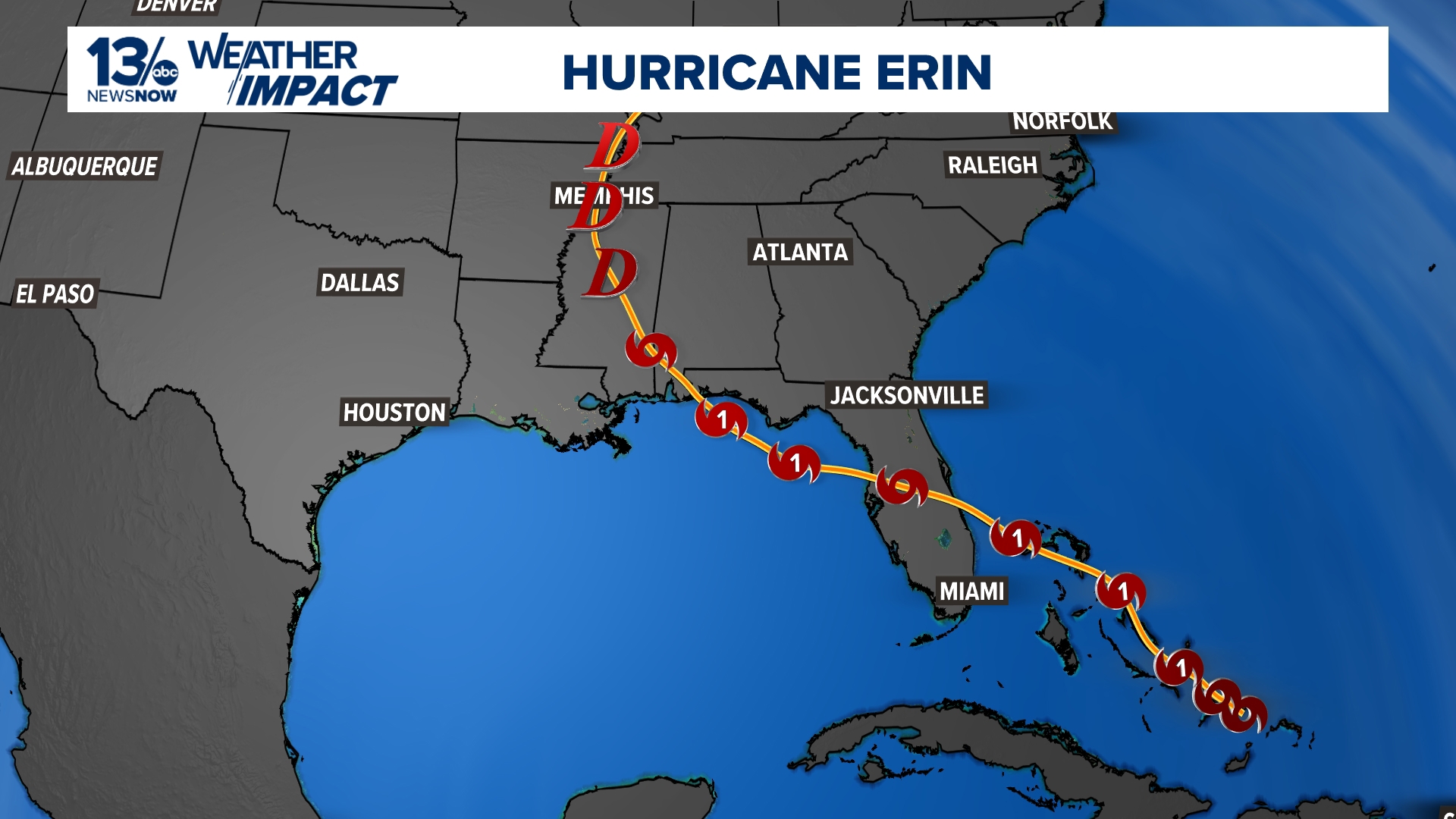 Hurricane Erin's impact: Florida's 1995 storm experience | 13newsnow.com
