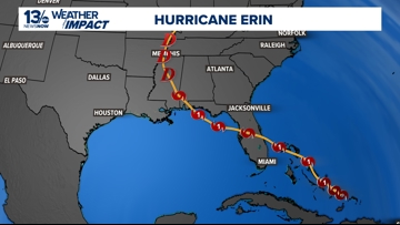Hurricane Erin's impact: Florida's 1995 storm experience | 13newsnow.com