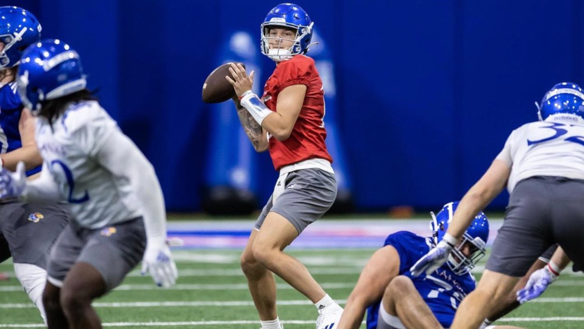 Former Oscar Smith QB Vasko leaving Kansas for transfer portal ...