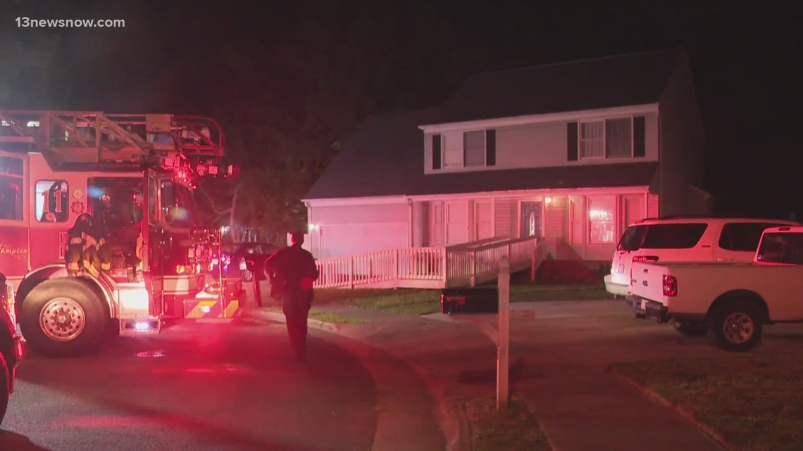 Shed fire spreads to tree on Fawn Circle in Hampton | 13newsnow.com