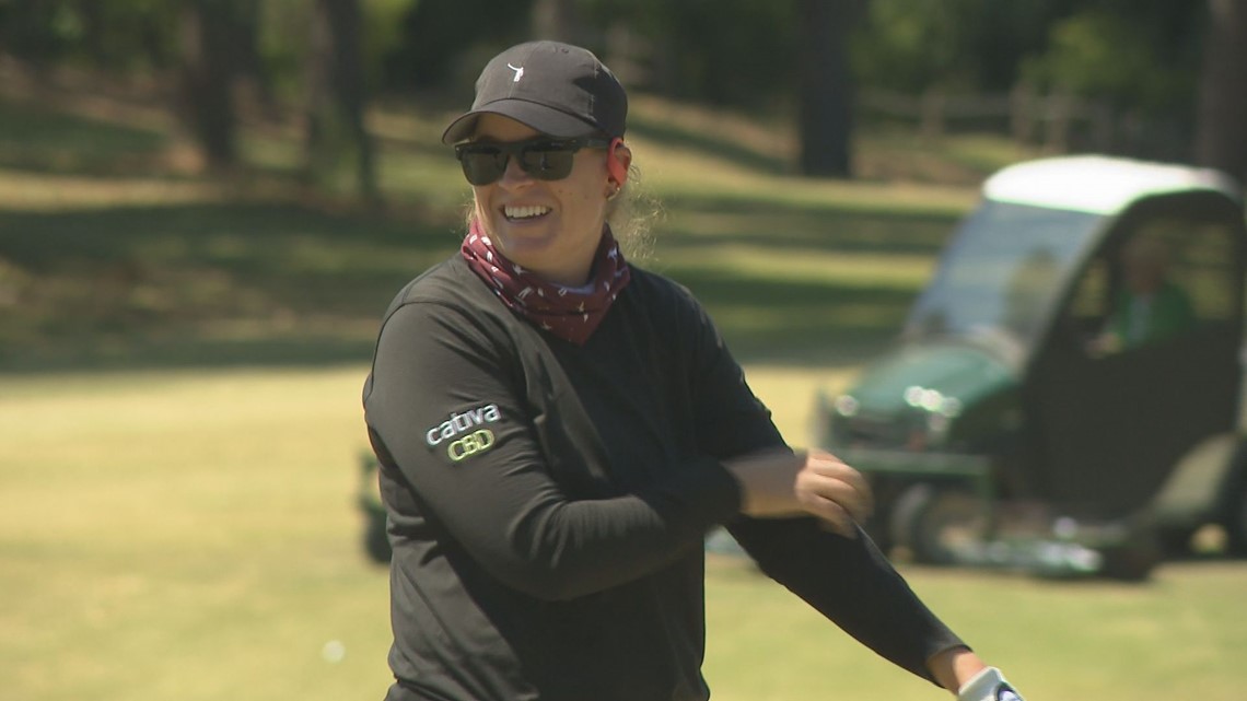 Lauren Coughlin representing the '757' on the LPGA Tour | 13newsnow.com