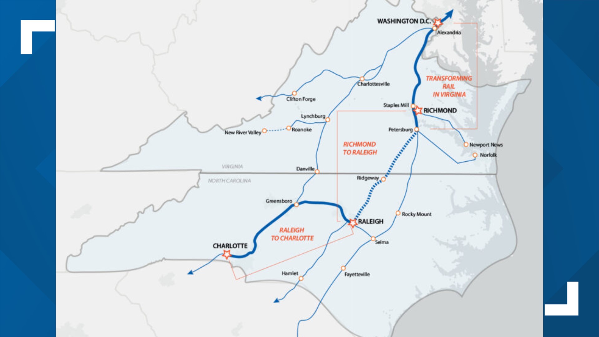 Richmond-Raleigh route discussed at Amtrak board meeting | 13newsnow.com