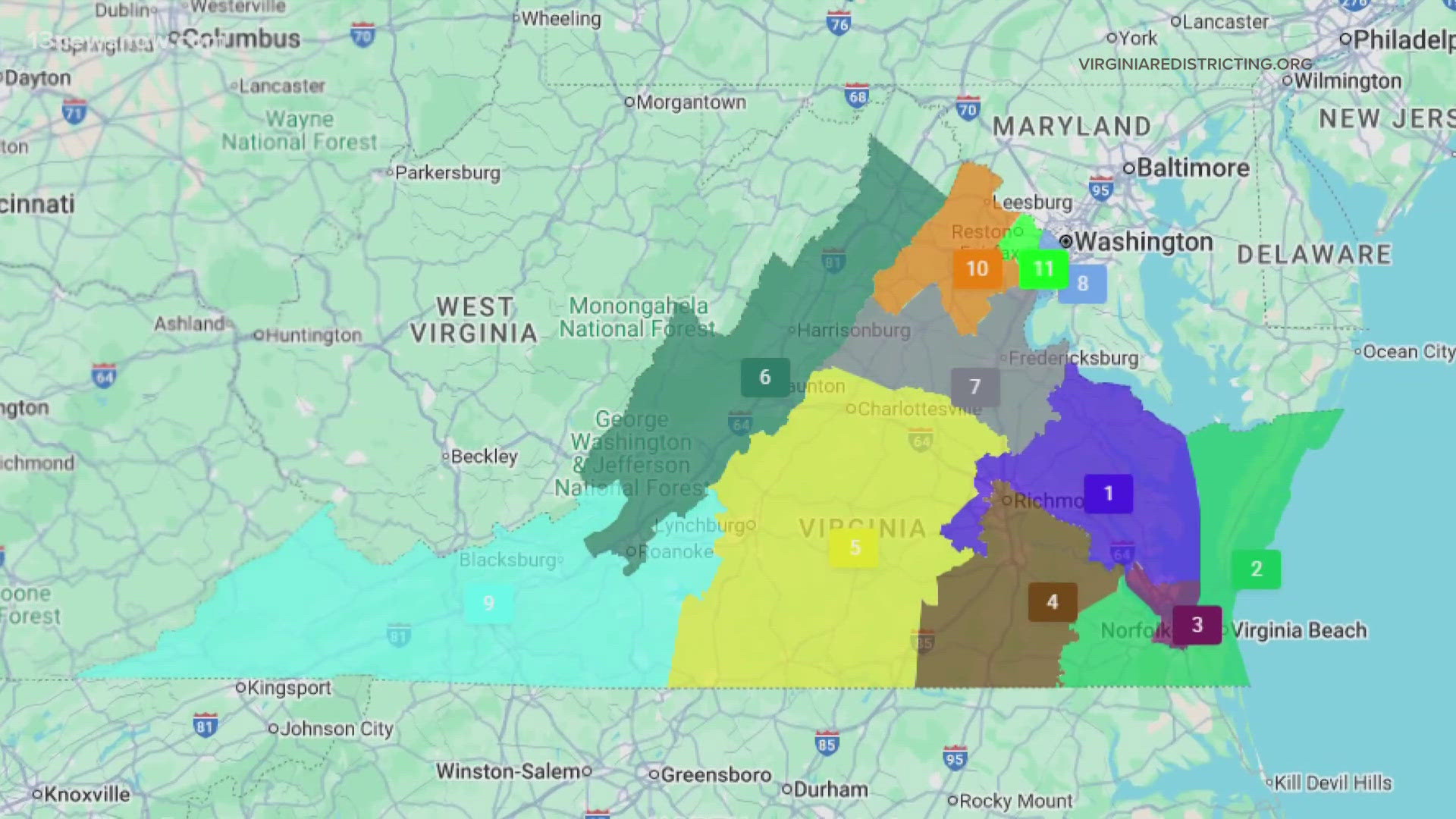 Virginia Democrats to release new redistricting maps | 13newsnow.com
