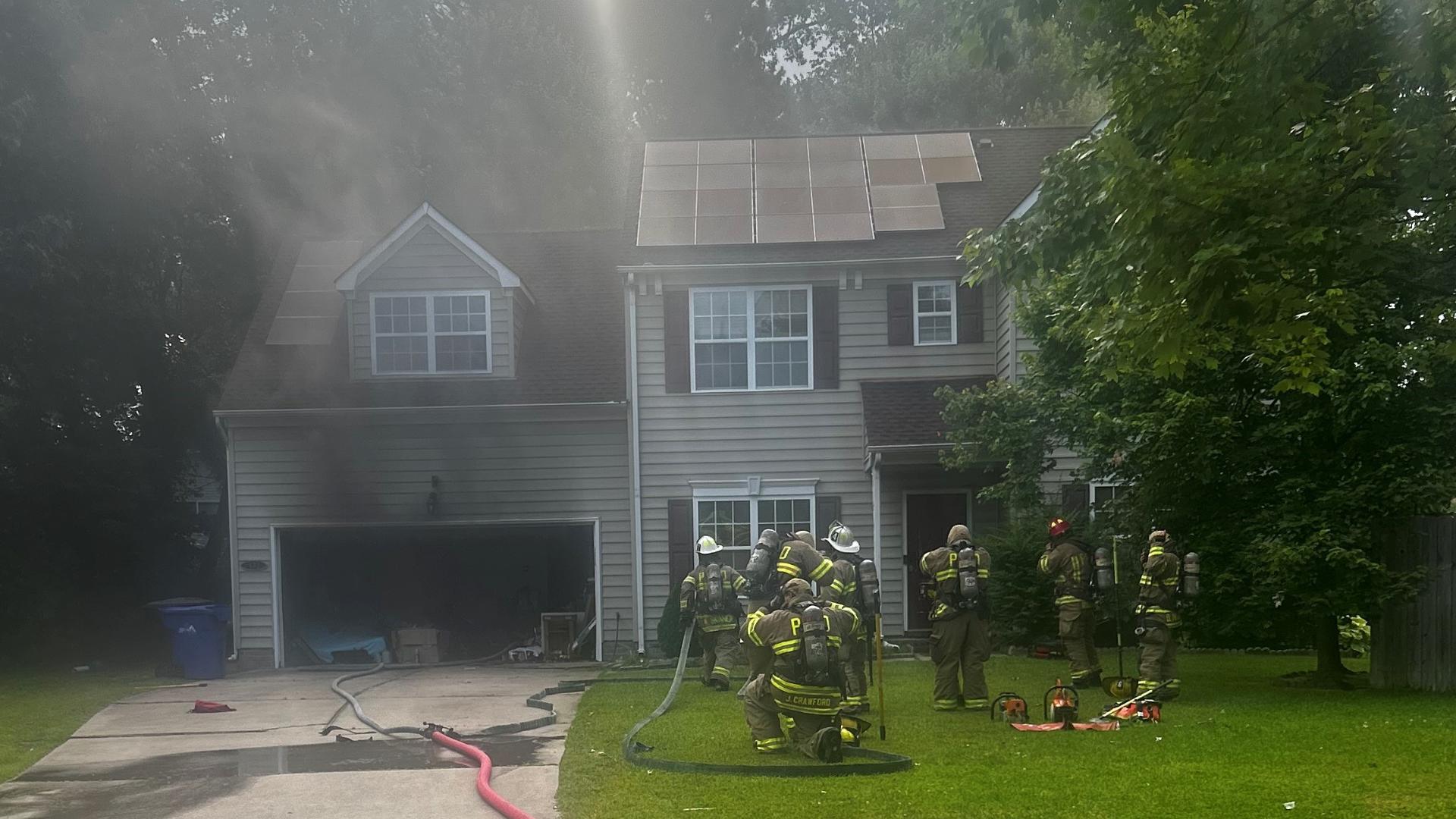 Family of 6 safe after Portsmouth fire displaces them | 13newsnow.com