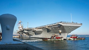 Aircraft carriers to be named after Presidents Bill Clinton, George W ...