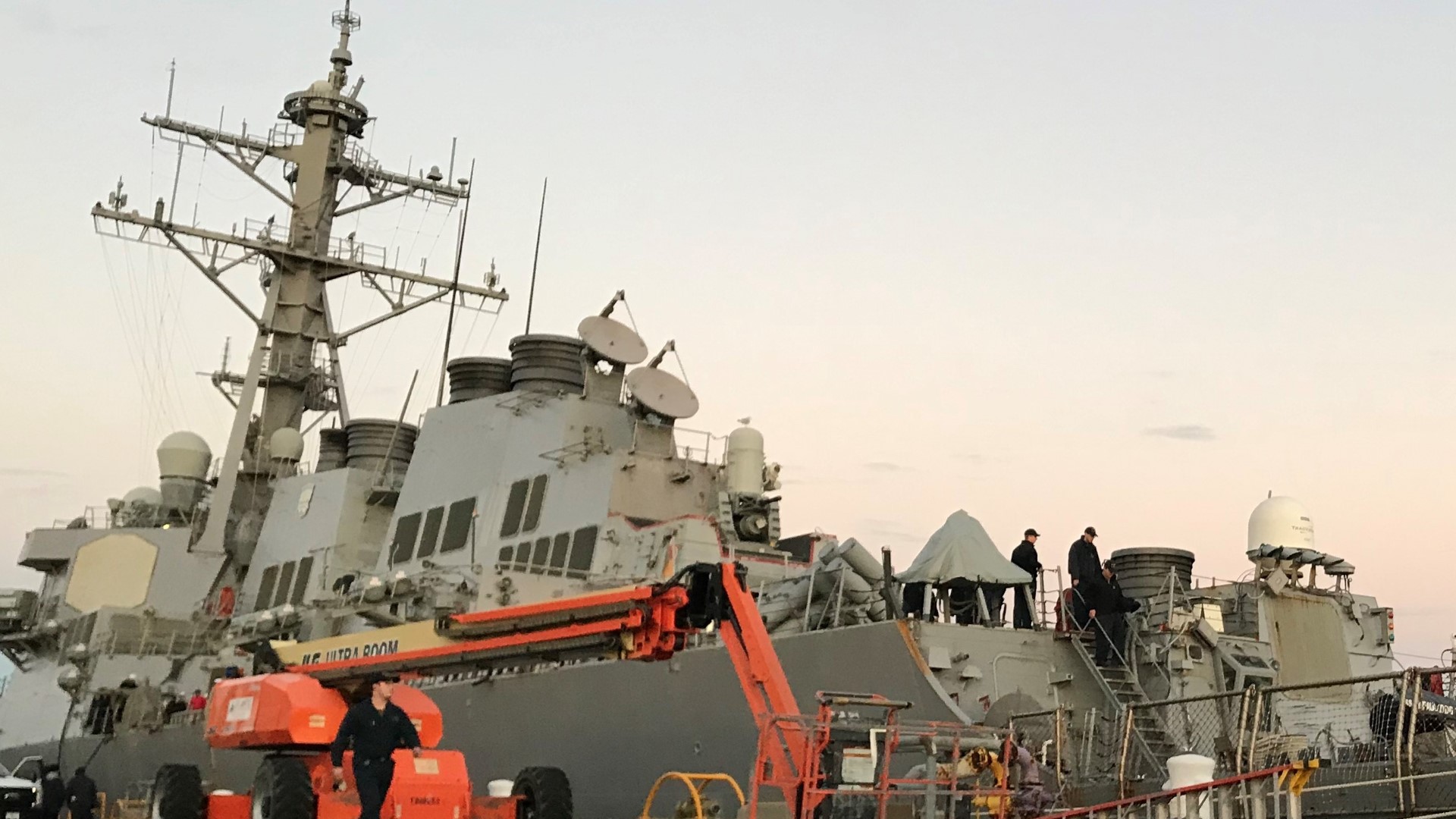 USS McFaul leaves on 7-month deployment | 13newsnow.com