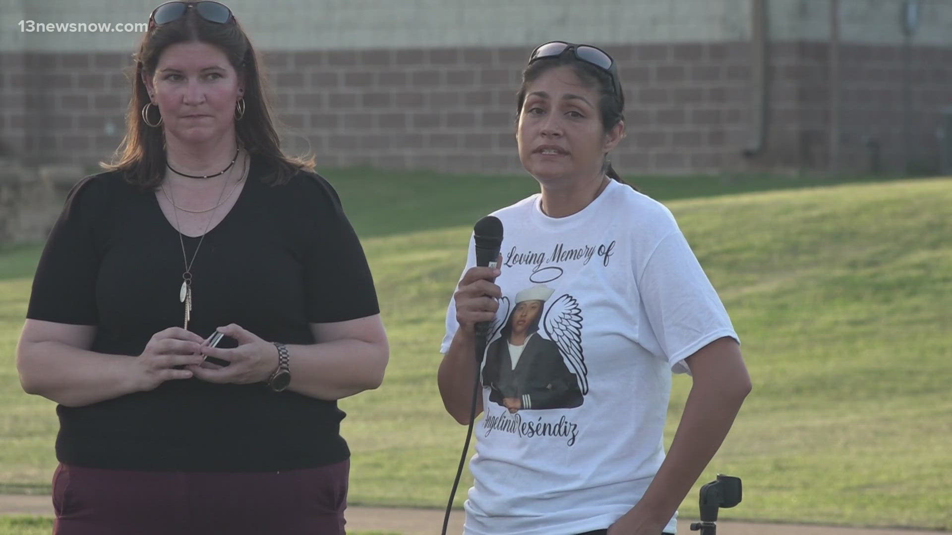 Vigil honors Navy sailor Angelina Resendiz amid calls for justice ...