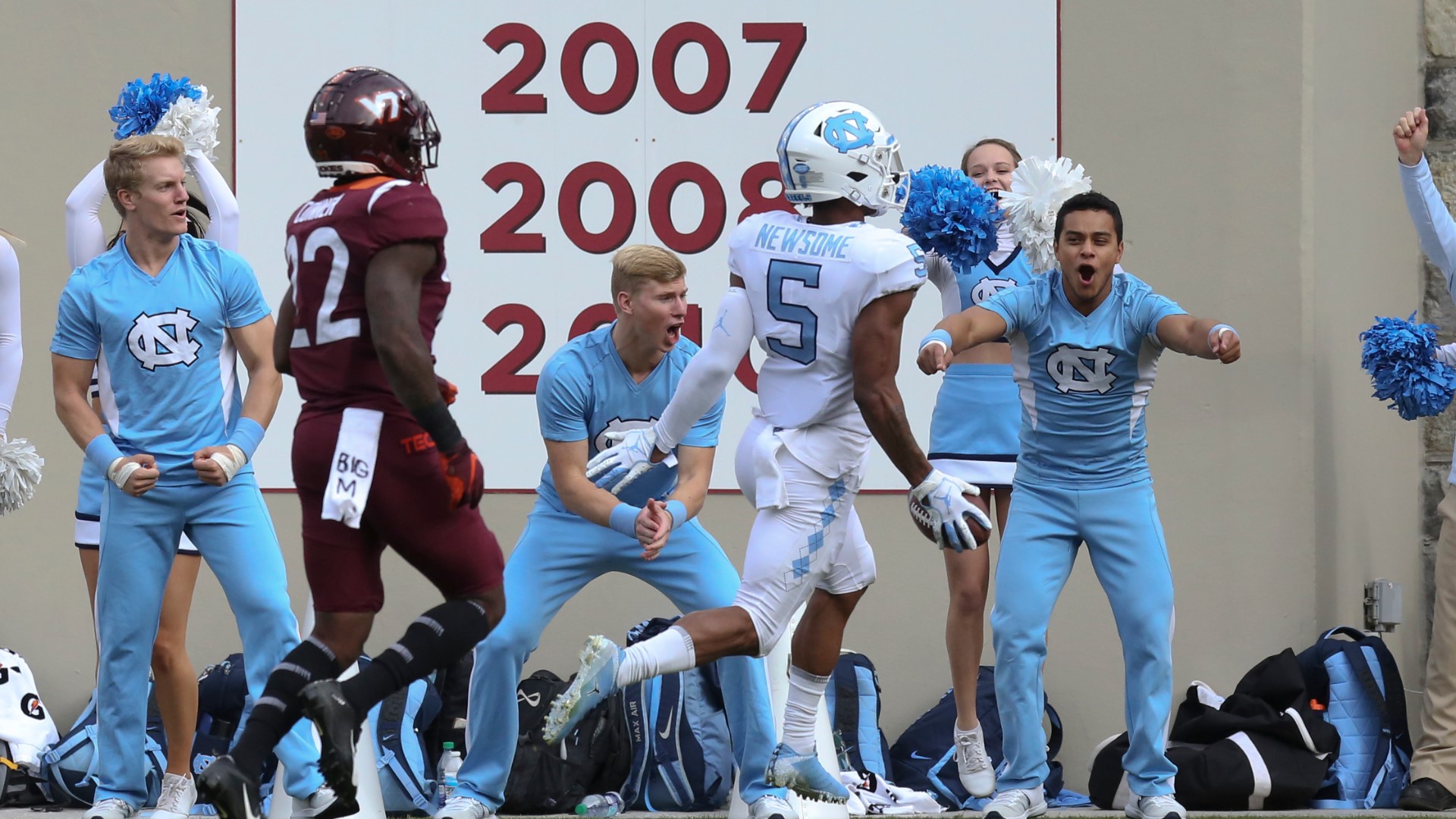 Patterson's conversion lifts Virginia Tech over UNC in 6 OTs ...