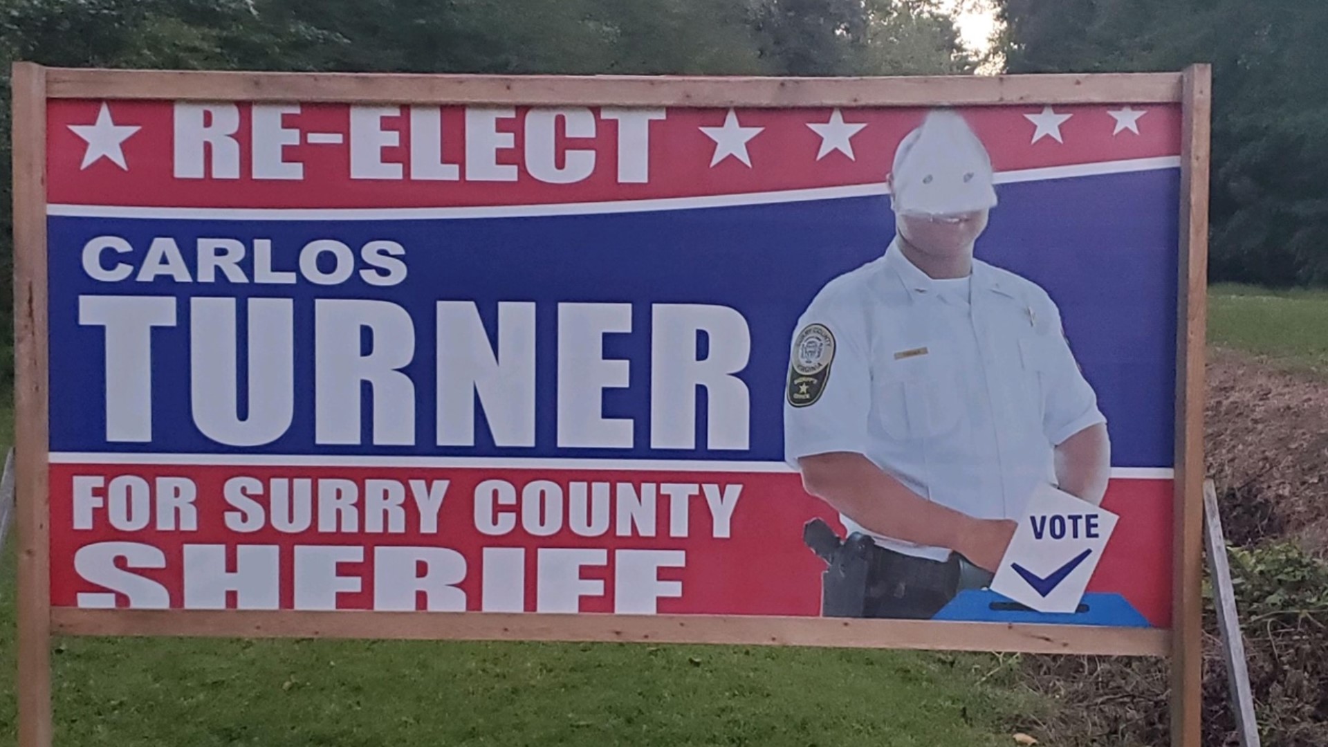 Man charged with defacing campaign signs with KKK symbols in Surry ...